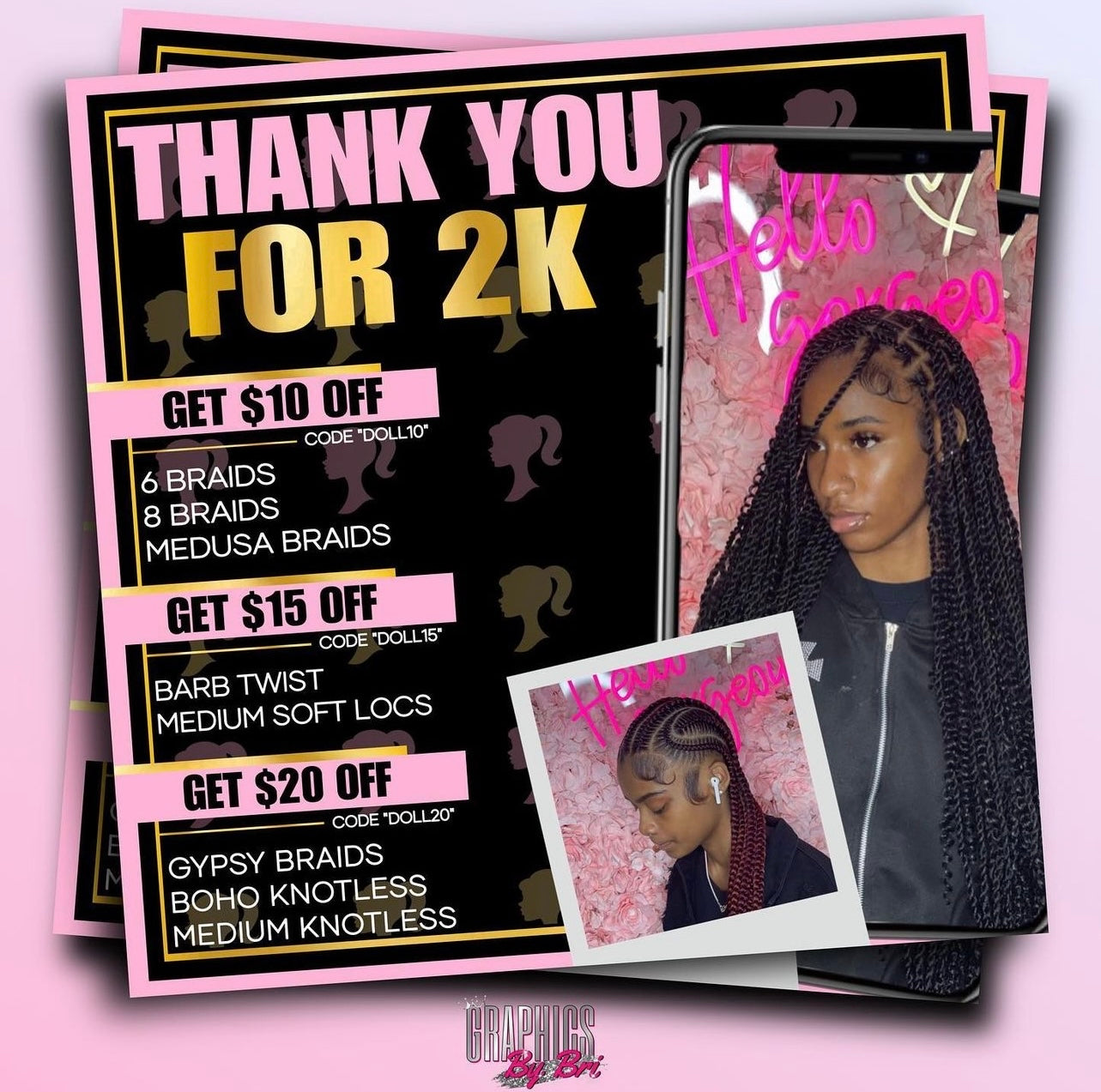 FLYER DESIGN – Graphics By Bri