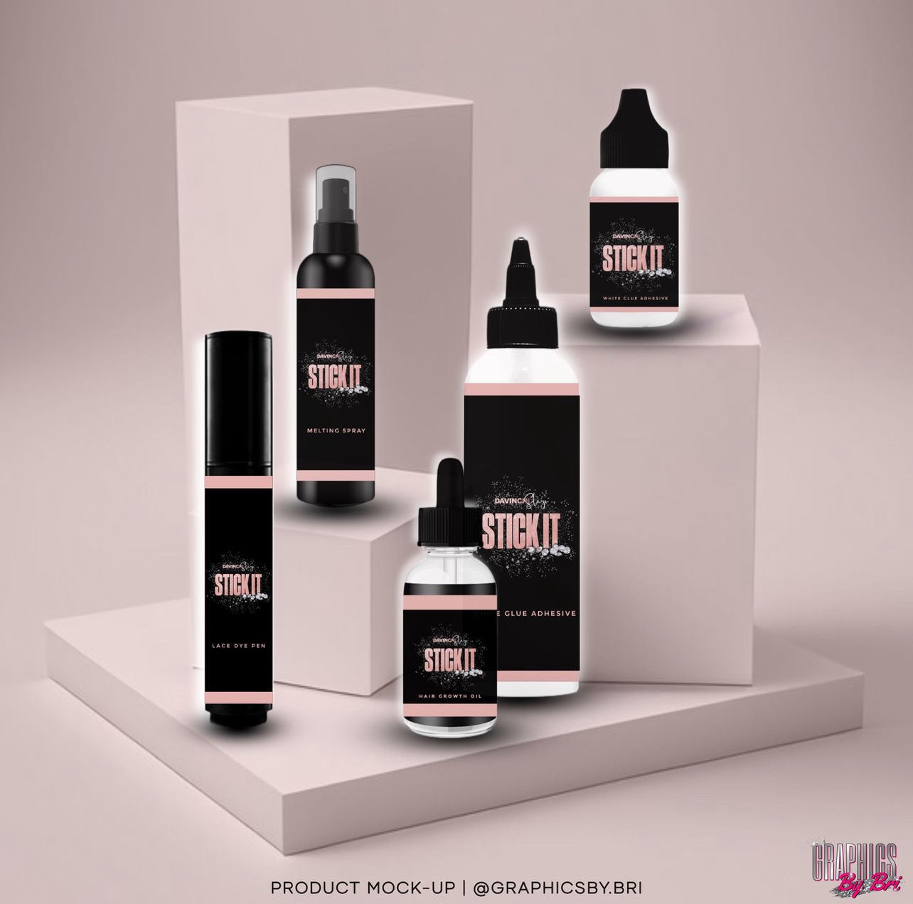 PRODUCT LABEL + MOCKUP – Graphics By Bri