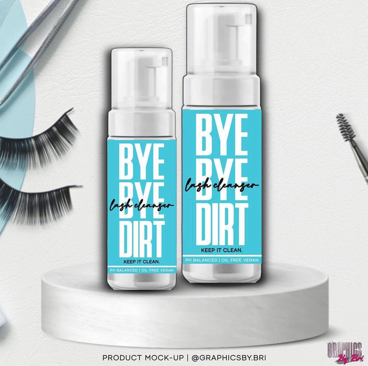 PRODUCT LABEL + MOCKUP – Graphics By Bri