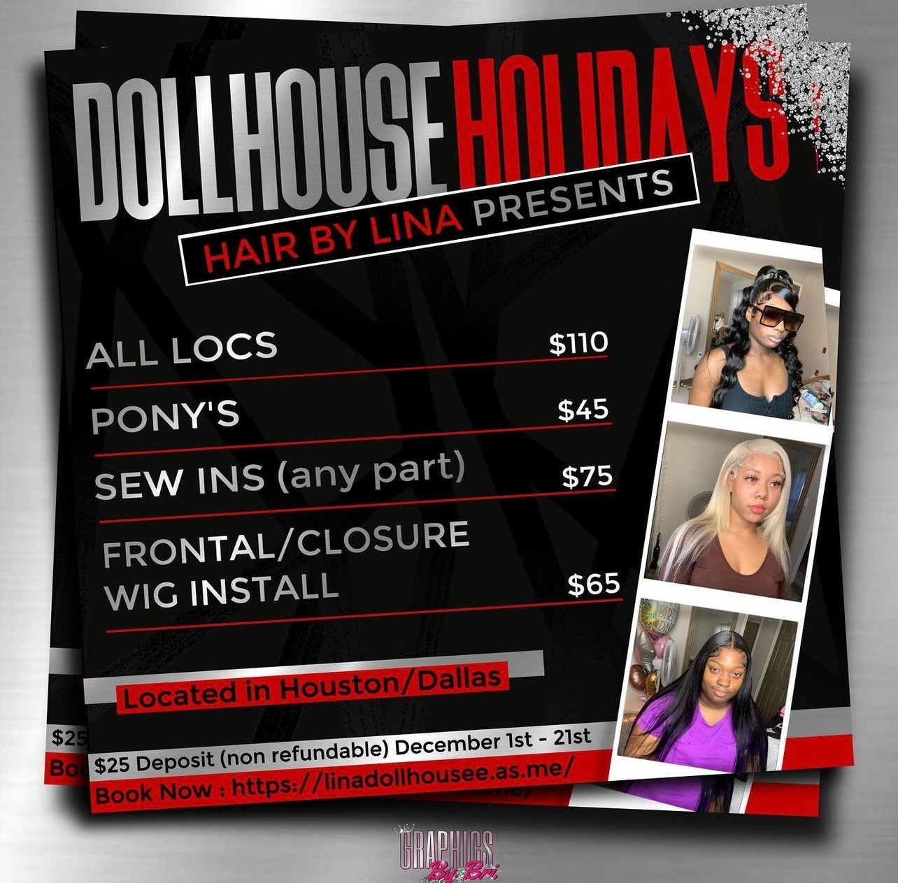 FLYER DESIGN – Graphics By Bri