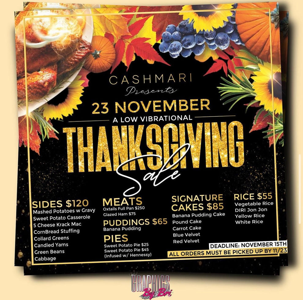FLYER DESIGN – Graphics By Bri